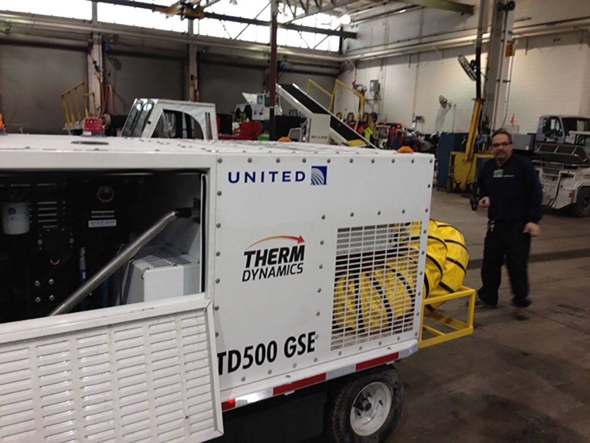 Frend Therm Inc. - United Airline receives first Therm Dynamics GSE ...